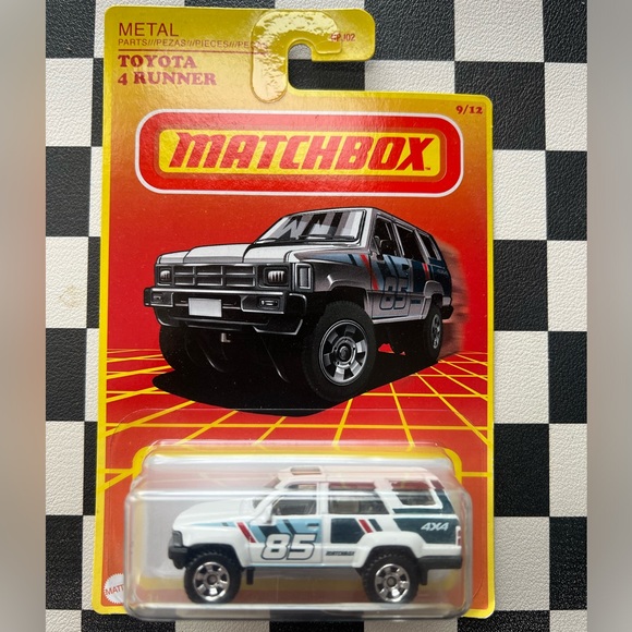 Mattel | Toys | Toyota 4runner Matchbox | Poshmark